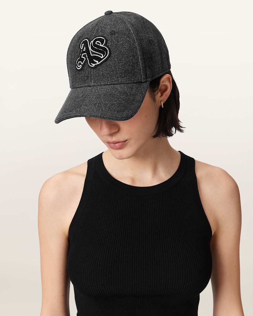 Blair Denim Baseball Cap Black | ALLSAINTS Canada